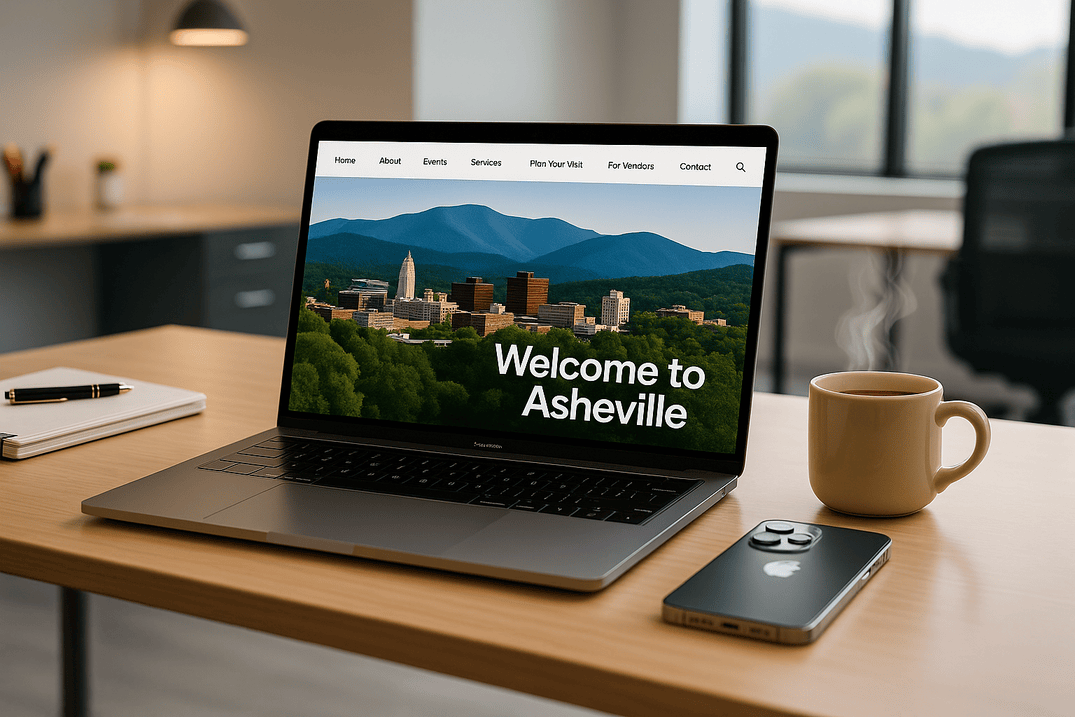 municipal website design in Charlotte